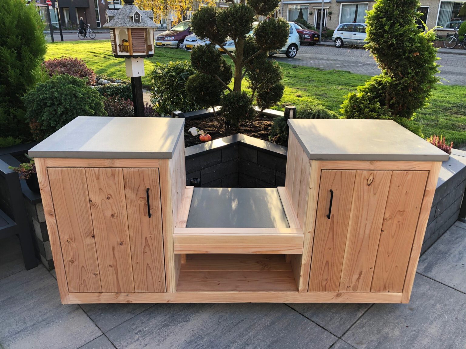 De barbecuetafel specialist!Houten BBQ Tafels - Houten BBQ Tafel